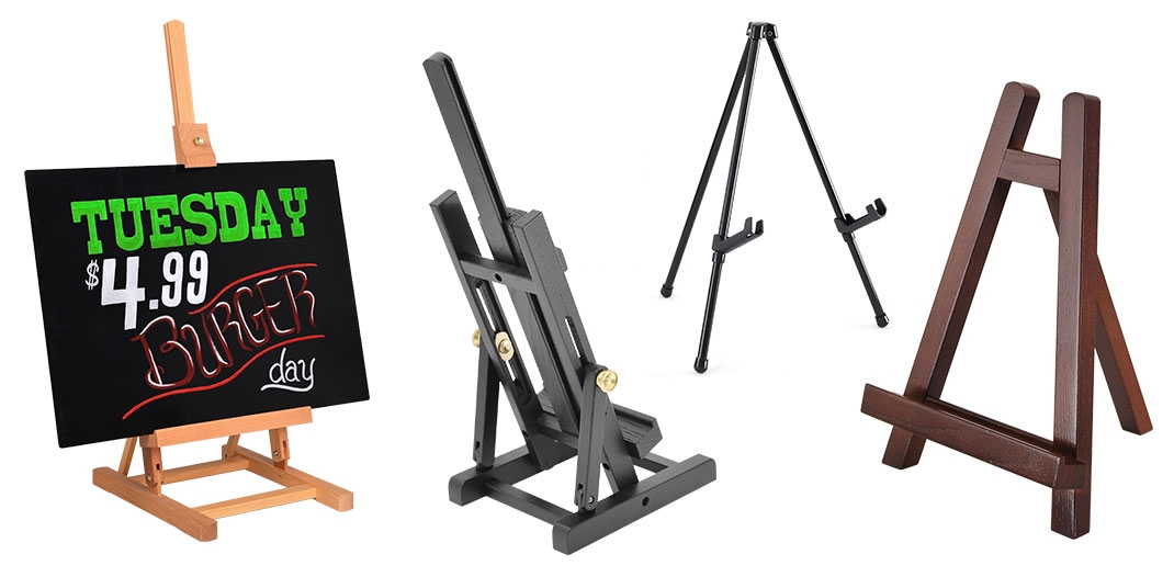 These Table Top Easels are Perfect for Retail, Office or Home Use!