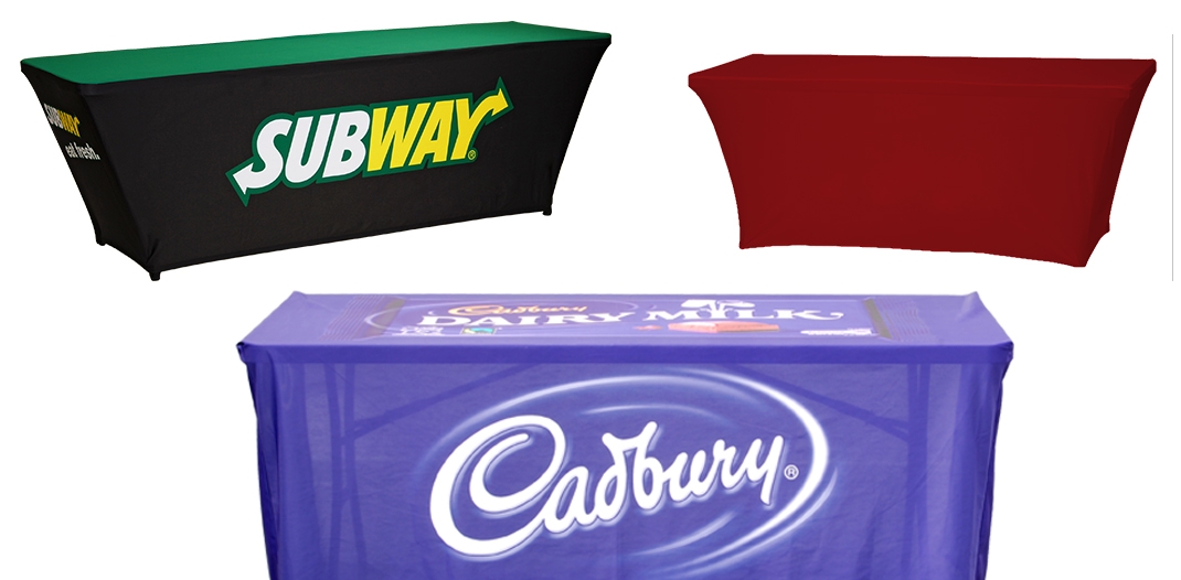 Table Throws & Runners – Custom Print & Blank | Slimline Warehouse