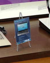 Angled Acrylic Sign Frames