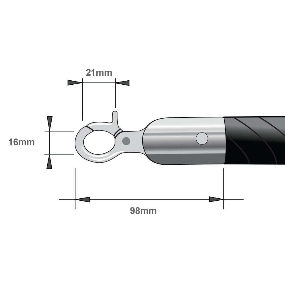 The Rope Stand has Silver Ends that Attach to Stanchions with Hooks ...