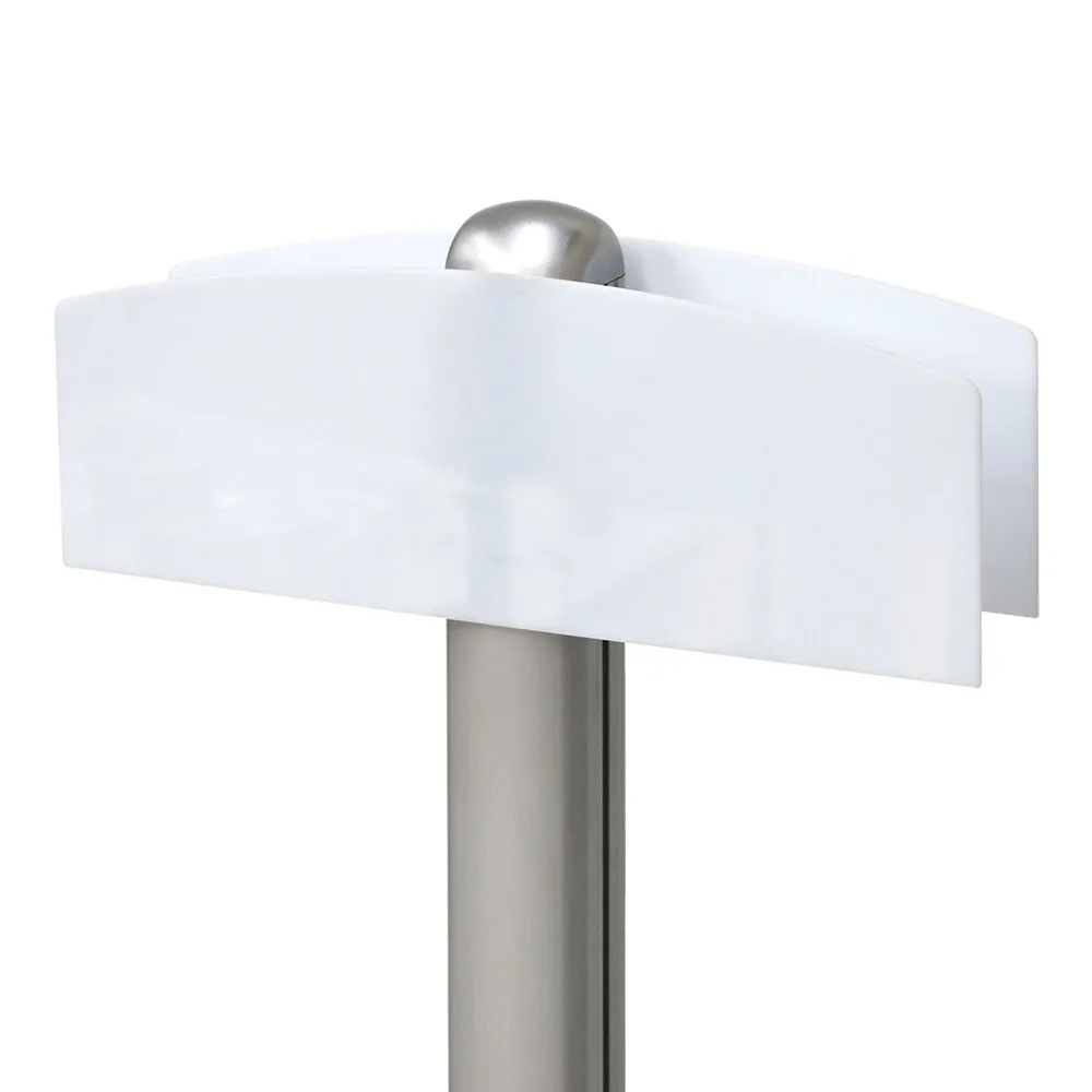 Pole with Base - Black Modular Display System ¦ Slimline Warehouse