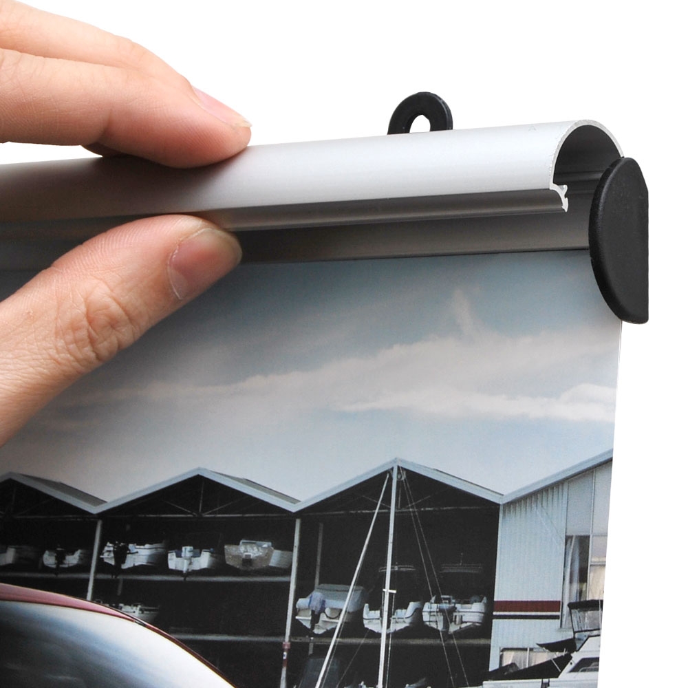 These Banner Holders hold 940mm wide Posters. The Poster Profiles use ...
