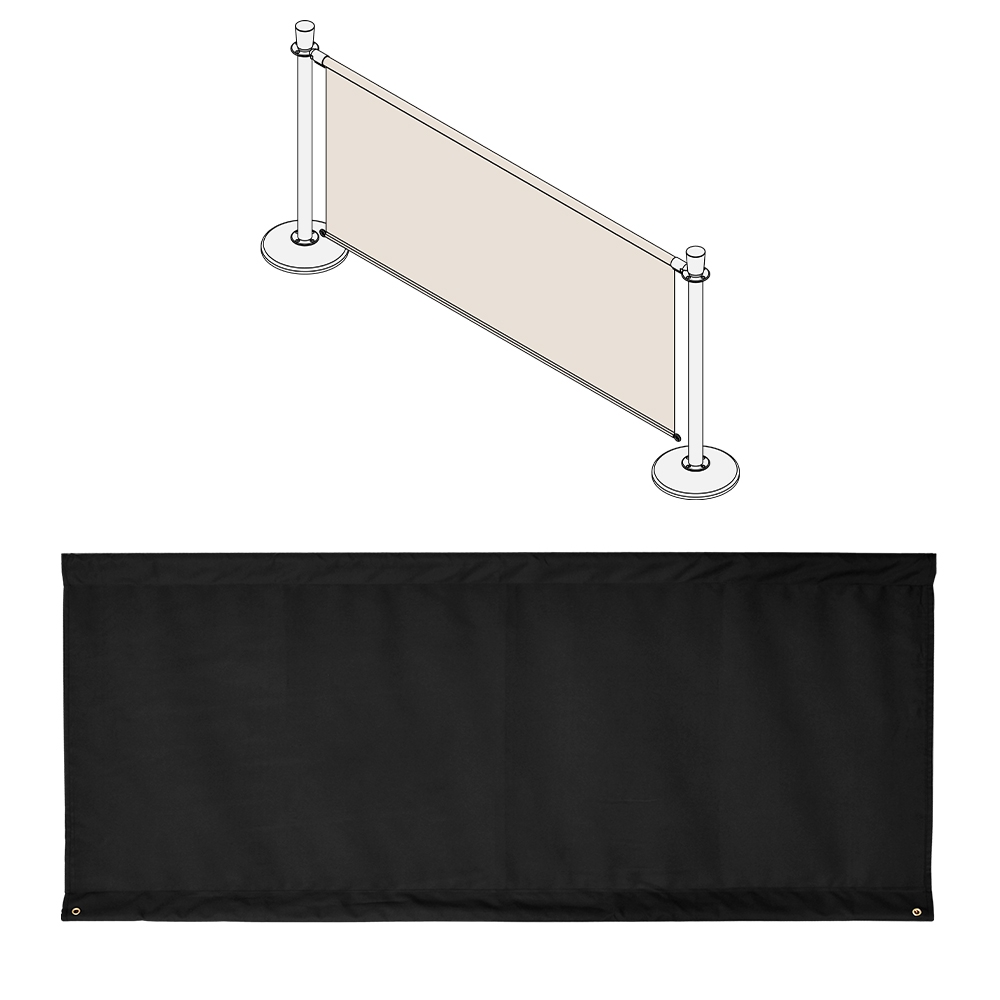 These Market Barriers have 4 Colour Options to Choose From!