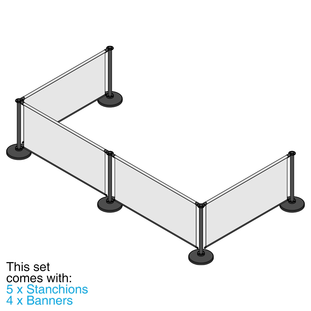 Outdoor Barriers are an Easy Way to Provide Patrons with a Seating Area!