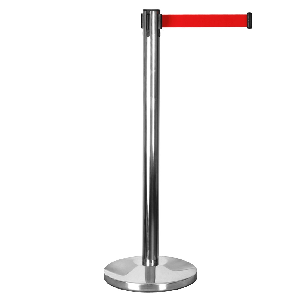 Queue System – Red 1.8m Retractable Belt – Ships Today!