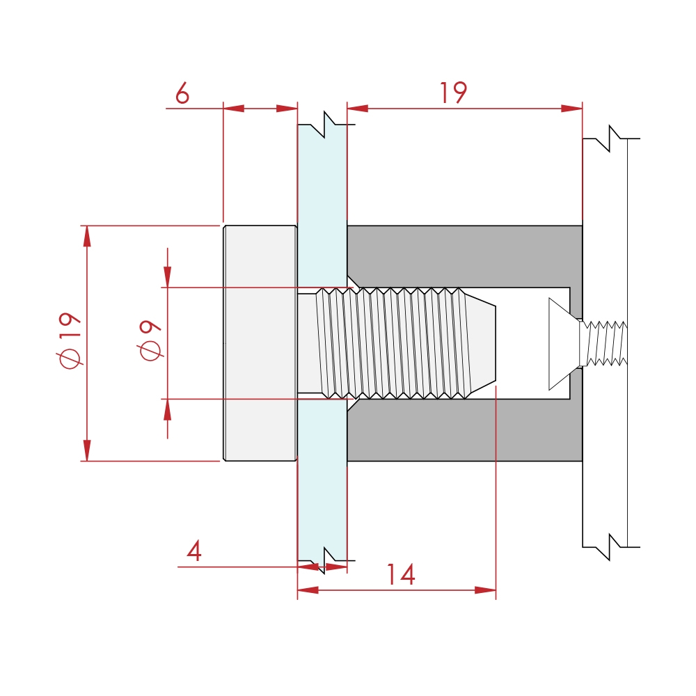 This Wall Display System has a Black Finish that Blends in with All ...