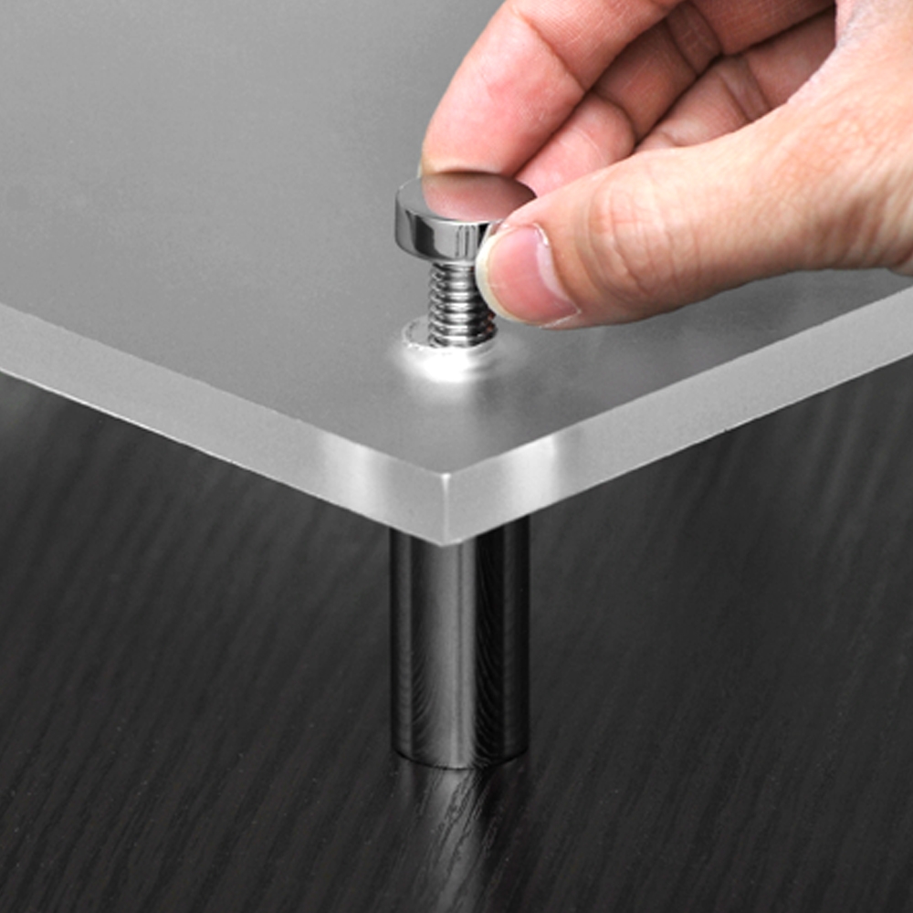 Chrome Wall Hanging Hardware ¦ Slimline Warehouse