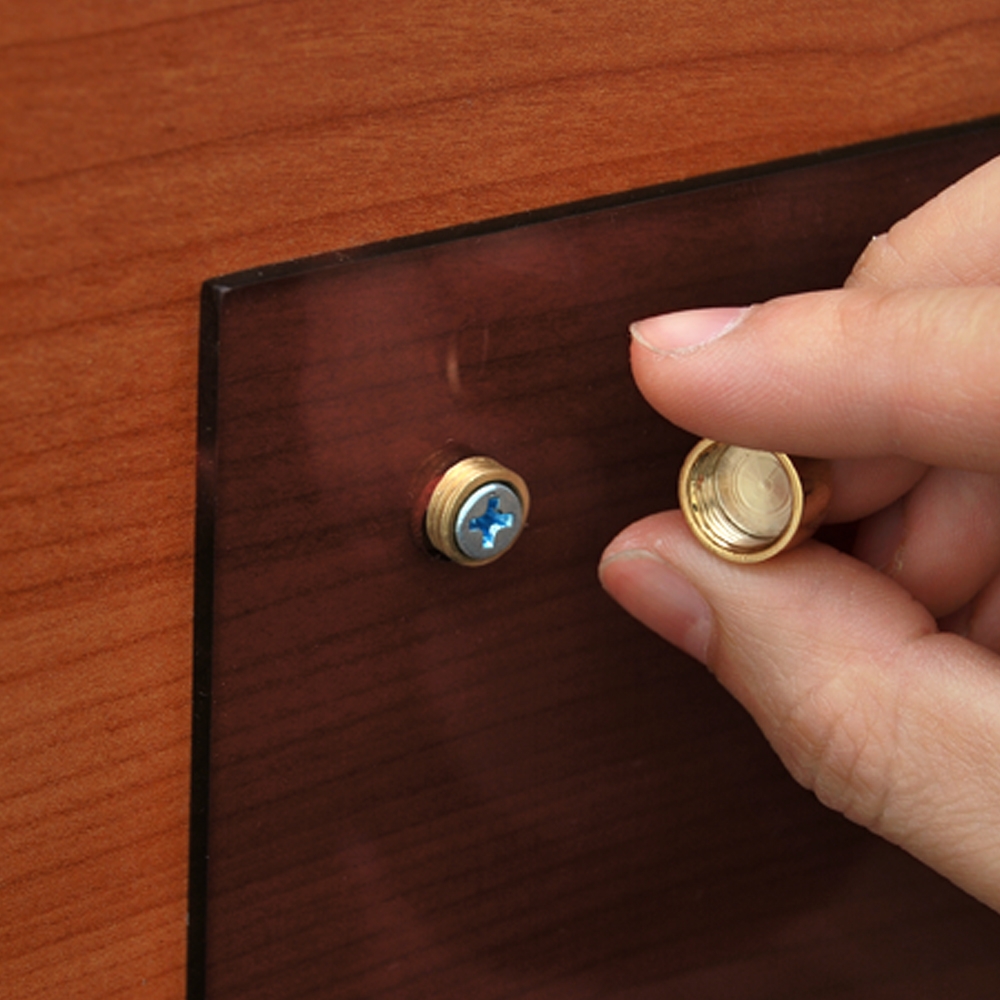 The Screw Cover Holds Your Signage in Style!