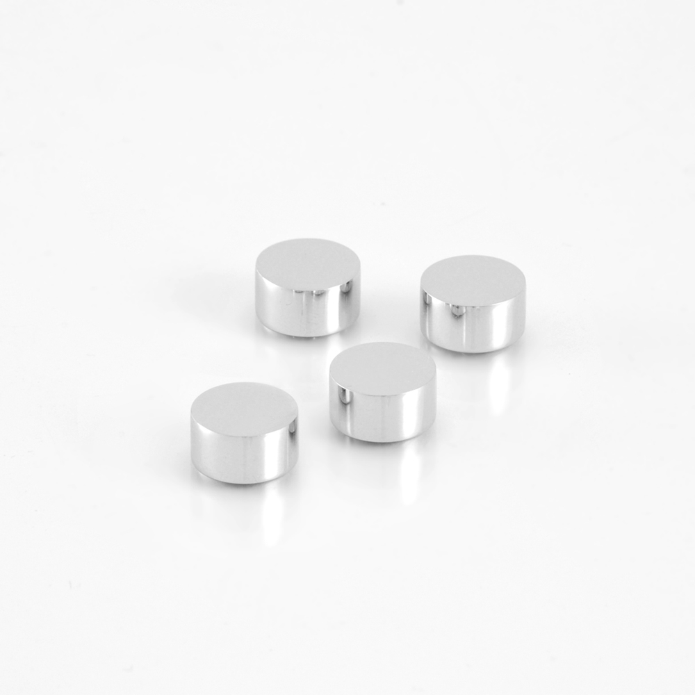 The Screw Cap Holds Signage with a Polished Chrome Cover!