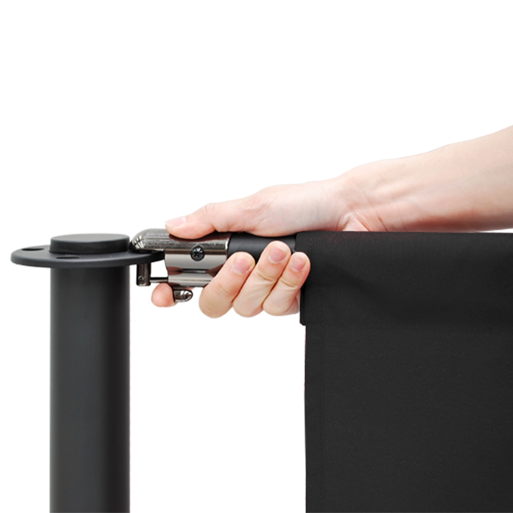 The Event Barrier has 12 Posts & 11 Banners to Cover a Large Area!