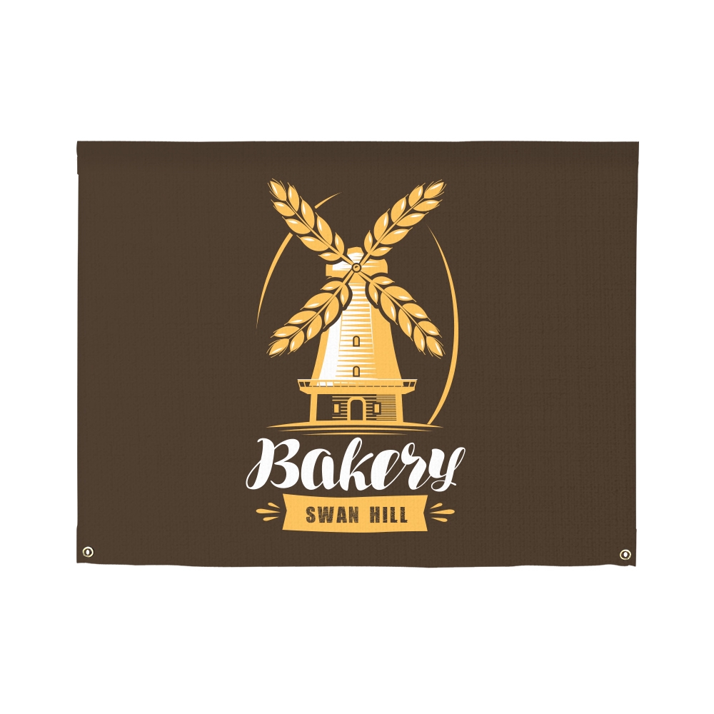 Cafe Printed Banner – Digitally Printed on Single Sides