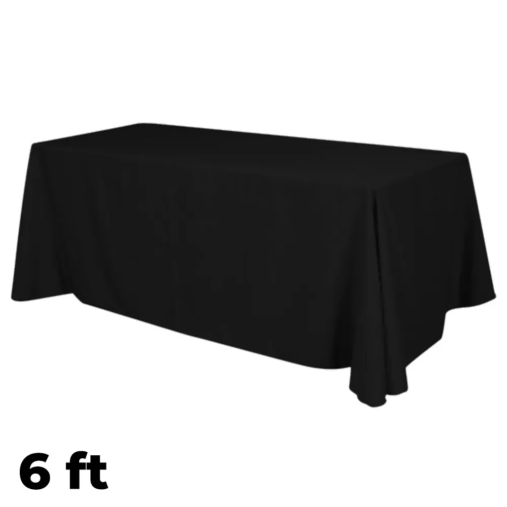 Table Throw Black 4 Sided Ships Same Day Table Throw Black 4 Sided Ships Same Day