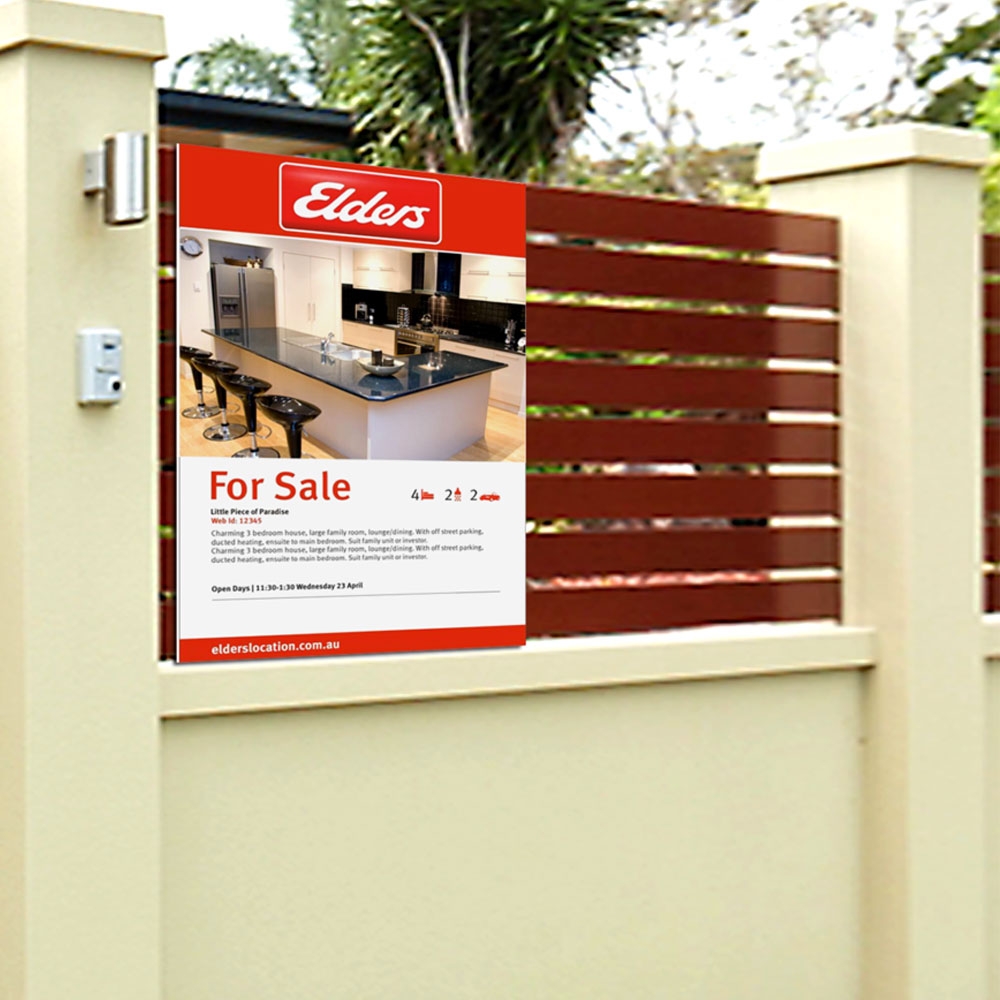 Double-Sided Poster Corflute Full-Colour Digital Printing