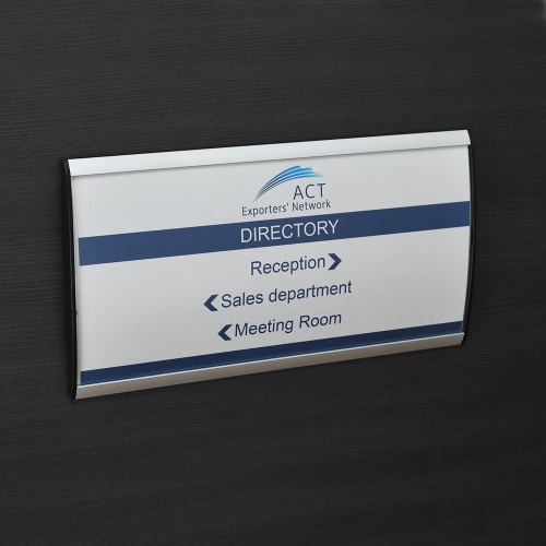 This Office Sign Display Graphics in a Professional Manner!