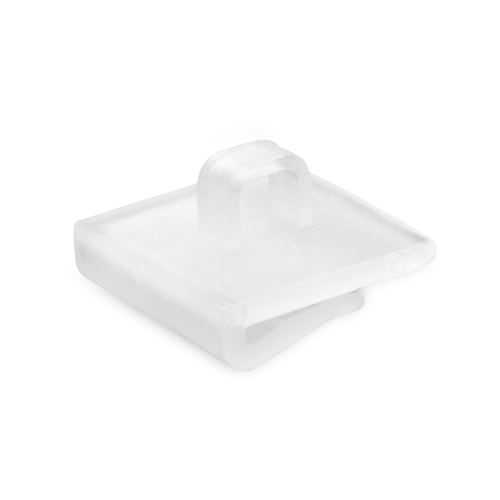 The Plastic Hanging Clip Attaches to T-Rail on Drop Ceilings!