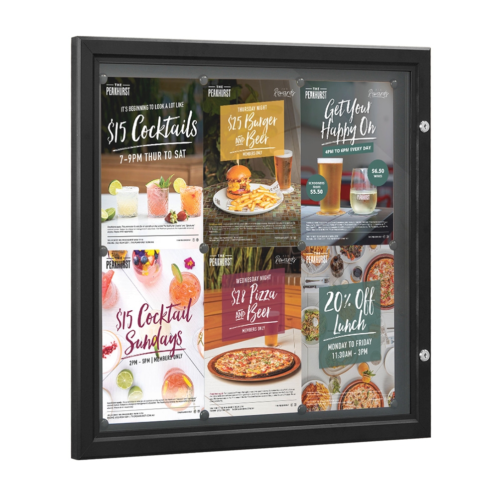 Cafe Menu Boards make Displaying Notices Outside of Your Business Simple!