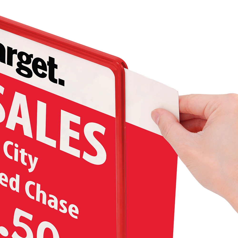 A3 Price Display Point of Sale Sign with Plastic Feet