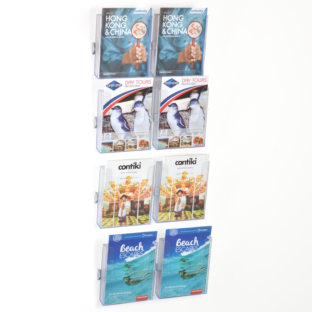 This Acrylic Magazine Rack is a great Organizer for Any Location!