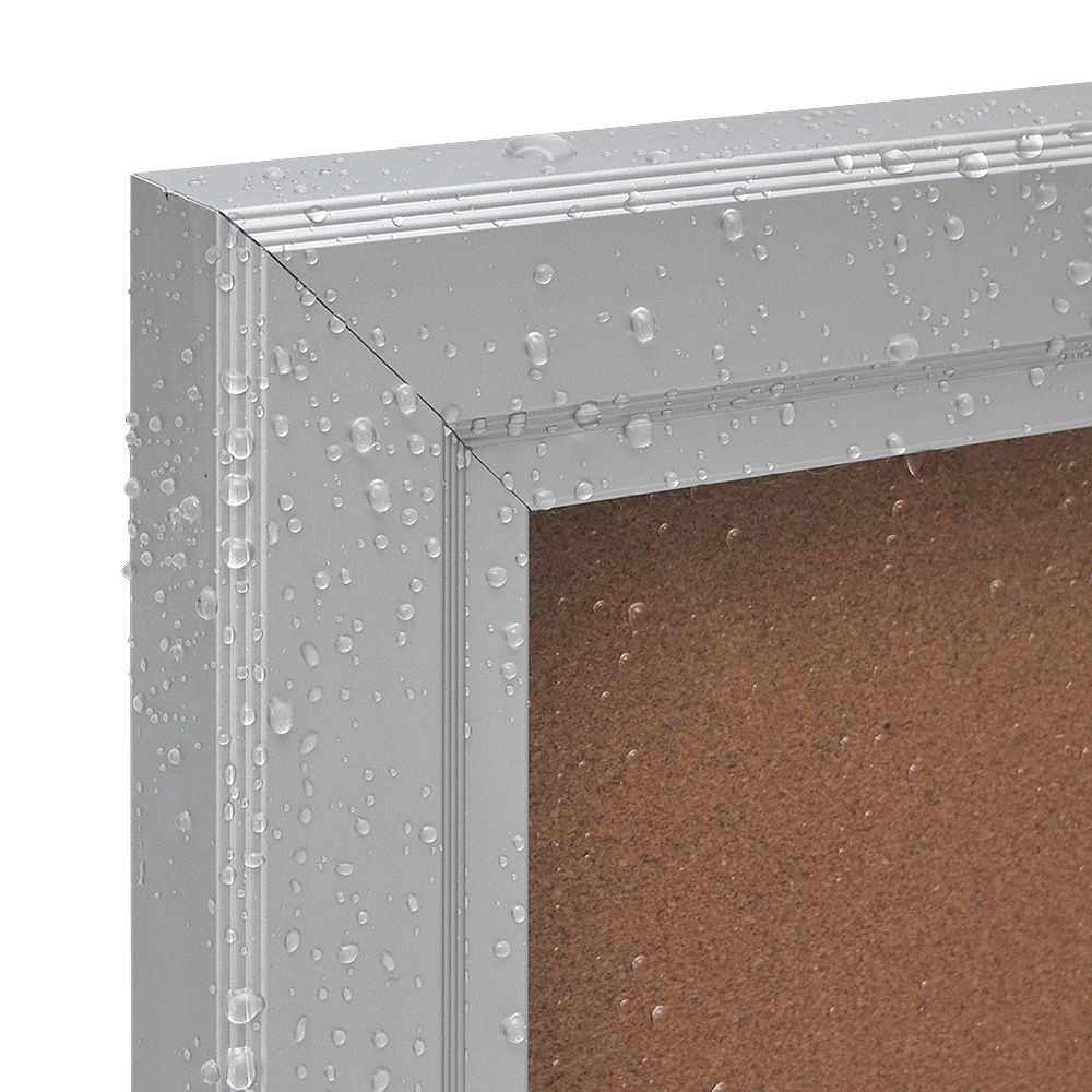 This Tackboard is a Floor-Standing Display for Use in Your Business!