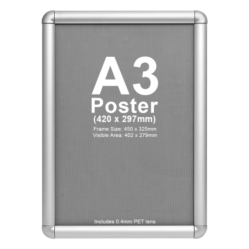 The A3 Picture Frame is Ideal for Promotions in Any Business!
