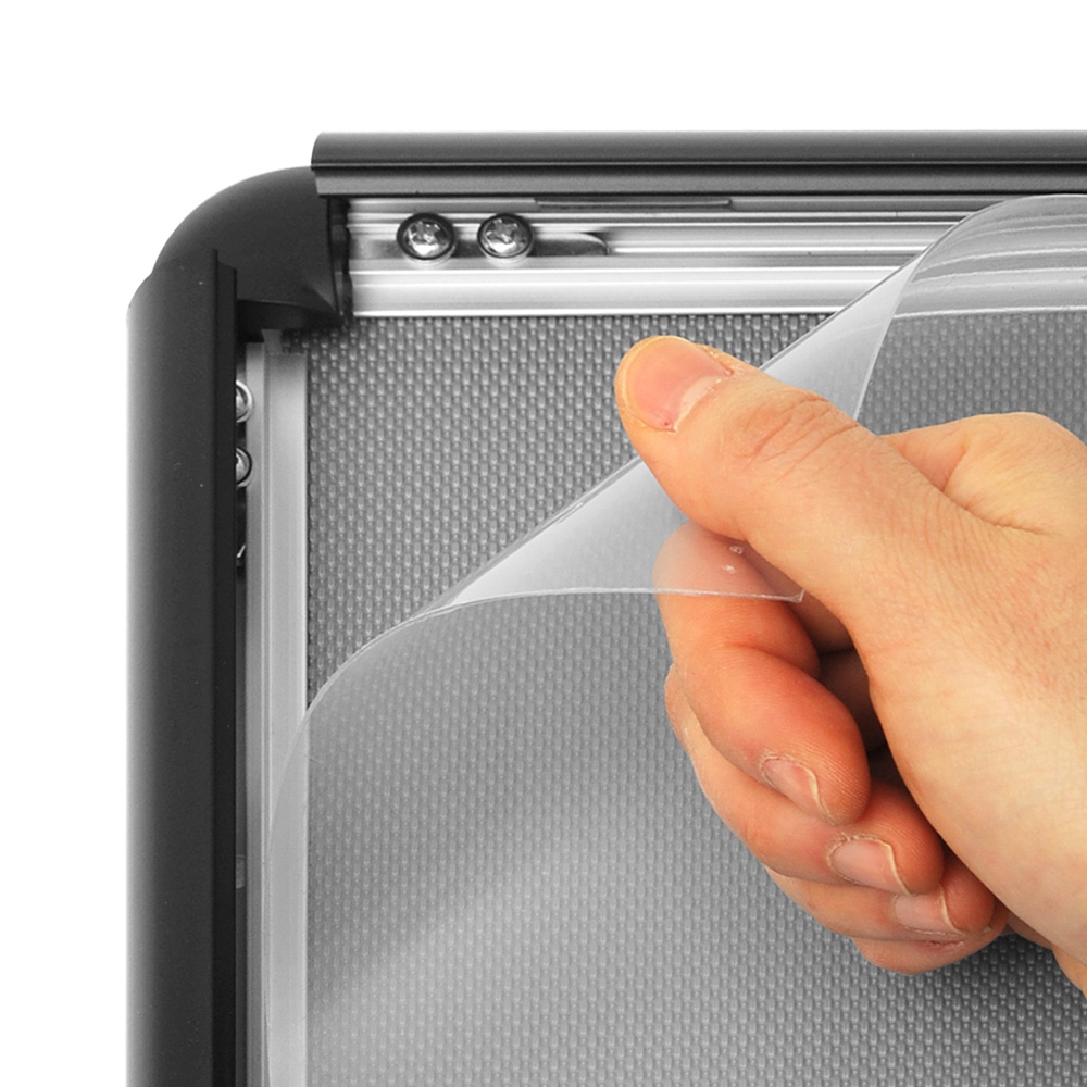This Display Frame uses a Snapframe to Easily Switch Out Graphics!