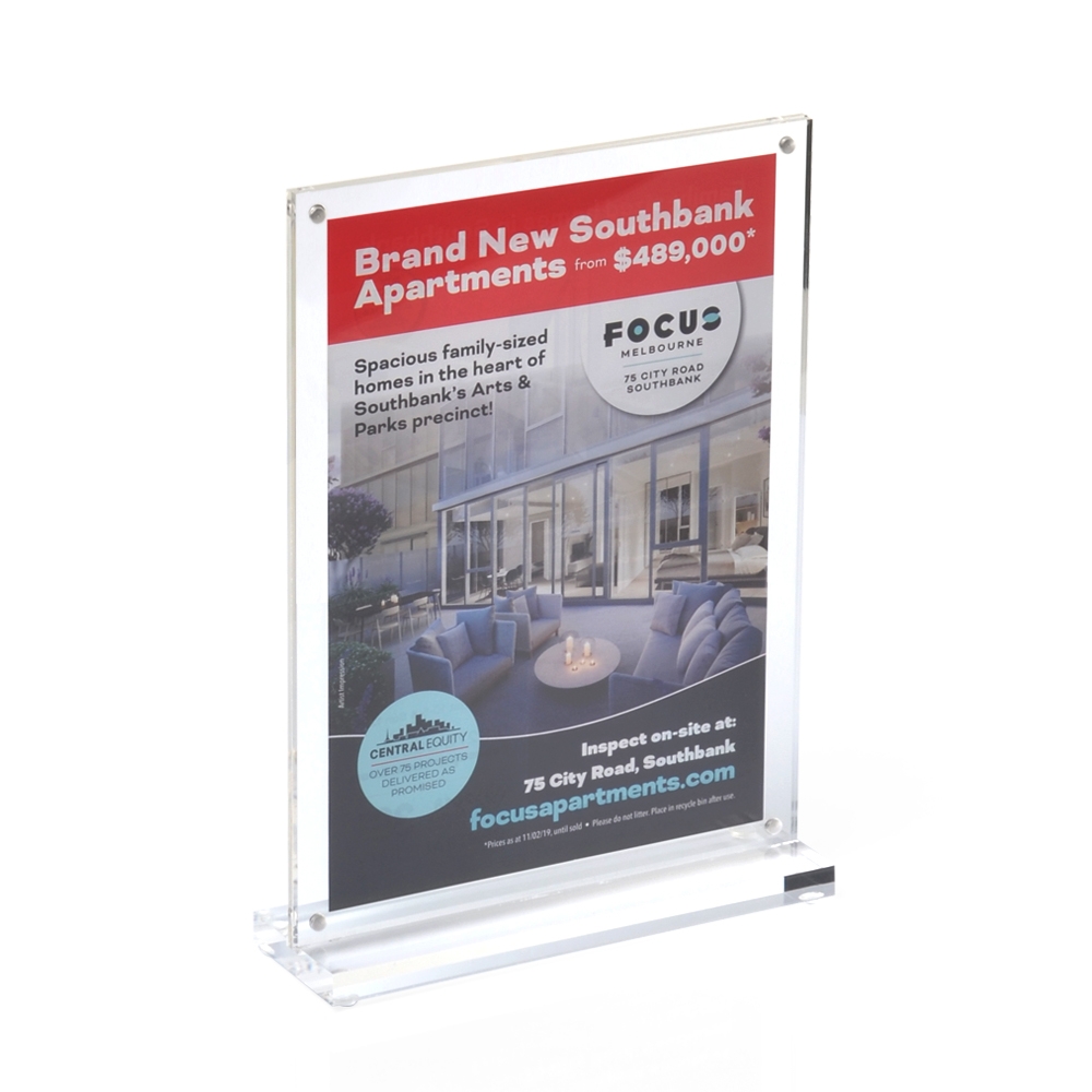 This Magnet Frame has Polished Edged Acrylic that Stands out in Any ...