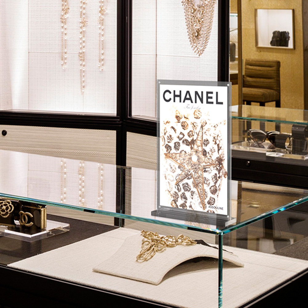 This Acrylic Retail Display Utilises Magnets to Keep the Frame Together!