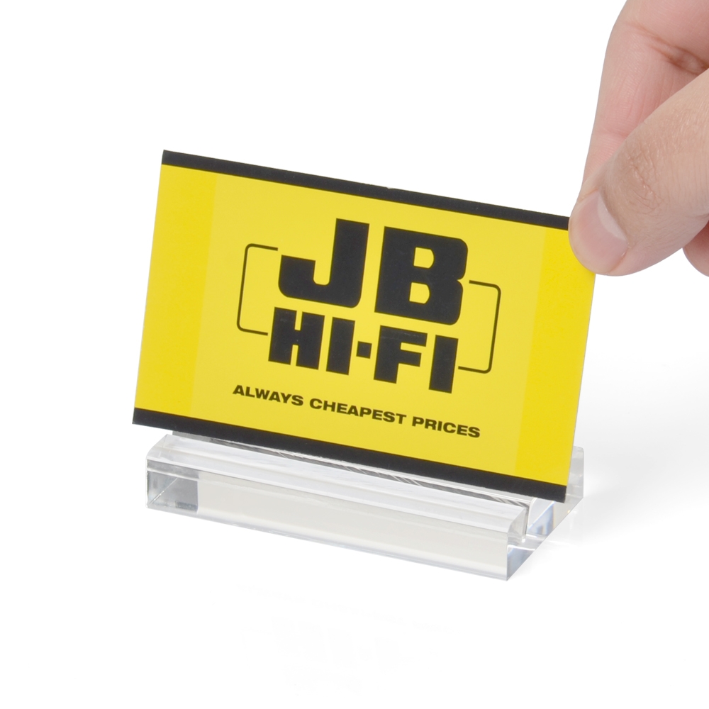 These Acrylic Signs are a Counter-Top Display for Placing Catalogues!