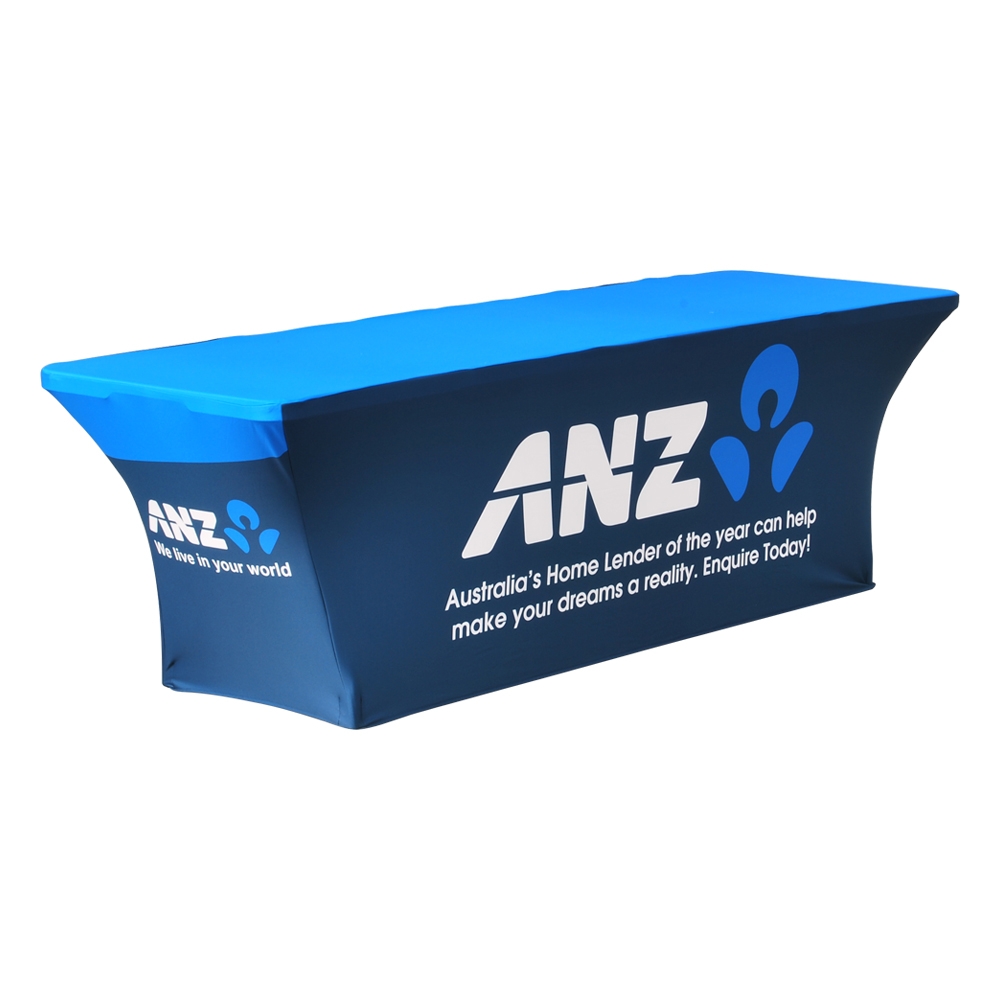 Table Coverings w/ 8 ft Table – Custom Print Graphics