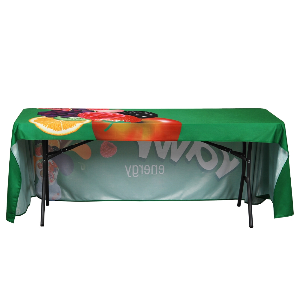 Expo Tablecloth w/ 6 ft Table – Full Colour Custom Print