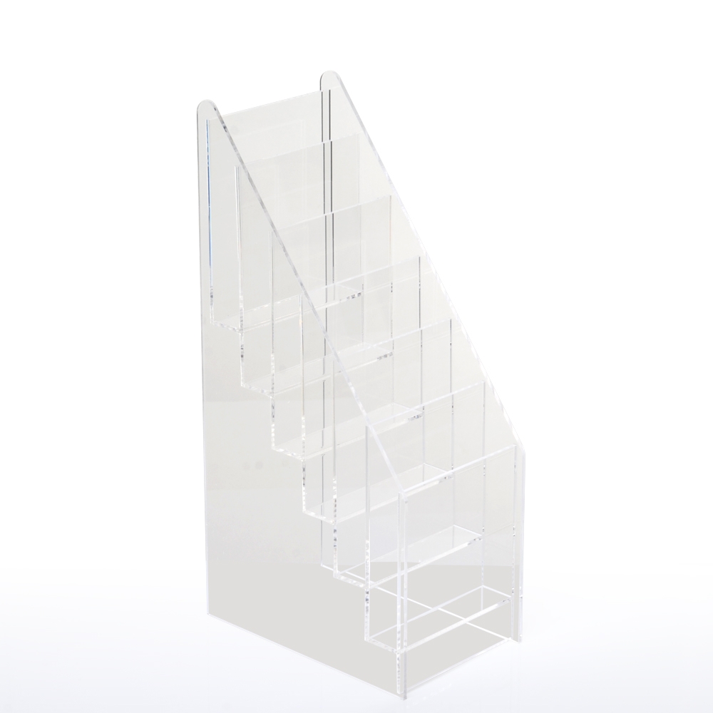 This Brochure Dispenser is Tiered to hold Literature!