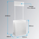 Pop Up Counter Display w/ Carrying Bag - Ships Same Day!