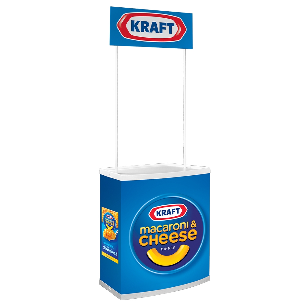 Portable Reception Counter Sets Up in Minutes!