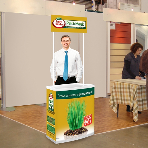 Portable Reception Counter Sets Up in Minutes!