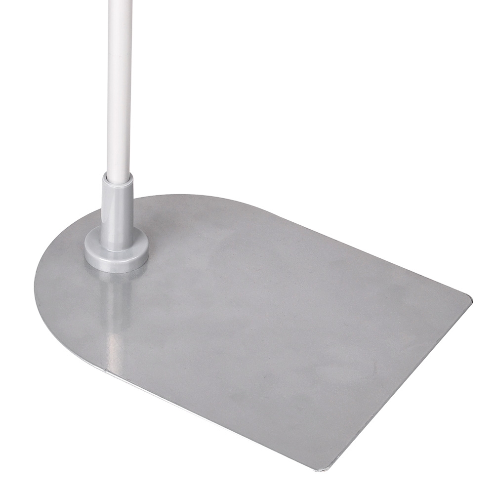 Free Standing Signage A4 has a Blue Frame & Adjustable Height