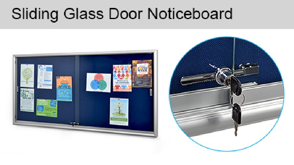 A Public Notice Board is Lockable to Prevent Tampering!