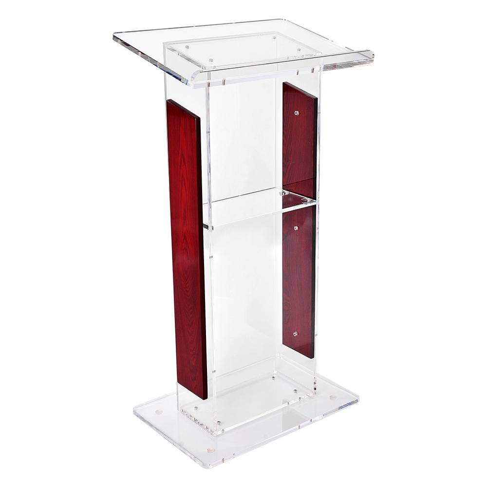 The Pulpit Lectern Features a Shelf to Hold Drinks!