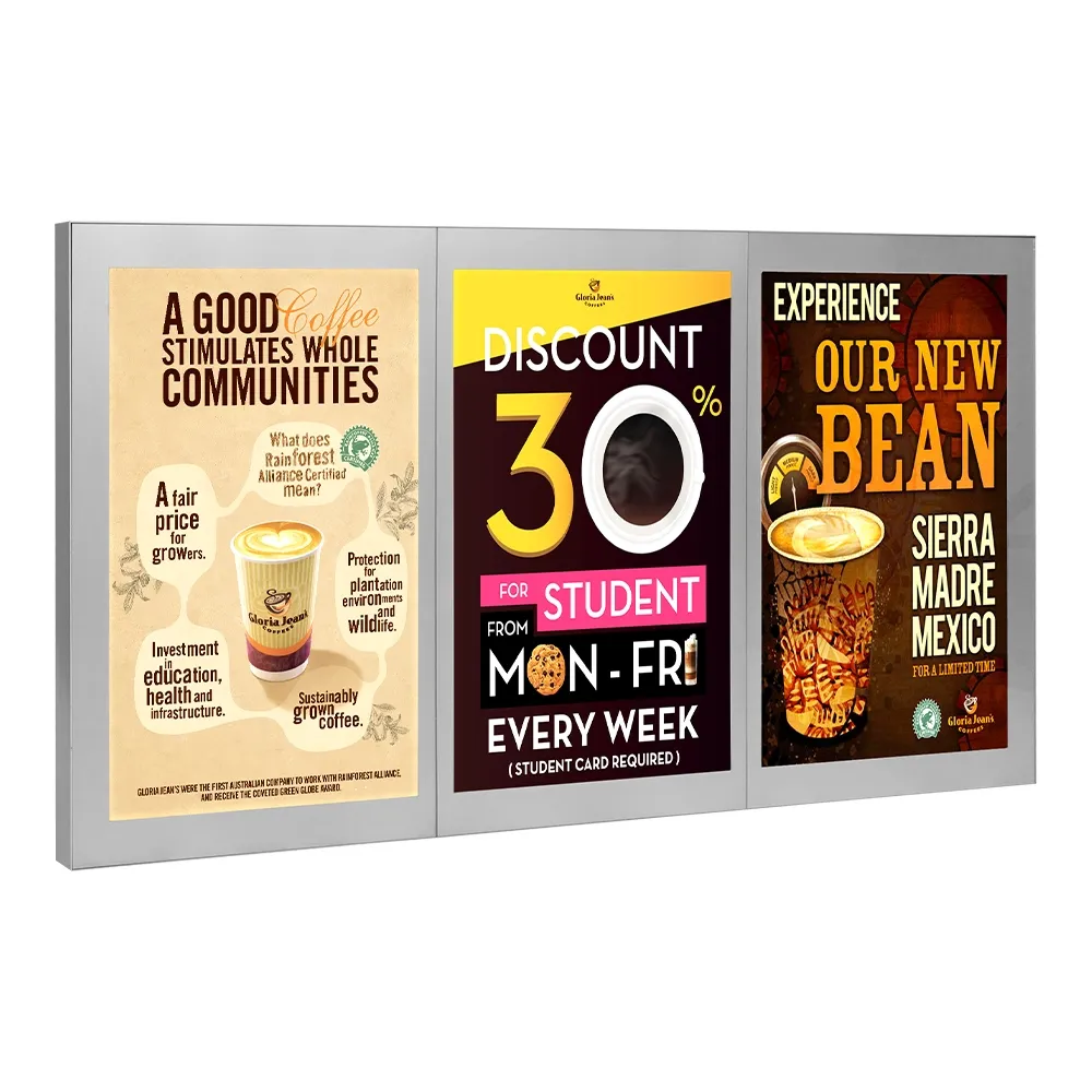 Menu Sign Boards are Bright for Easy Reading!
