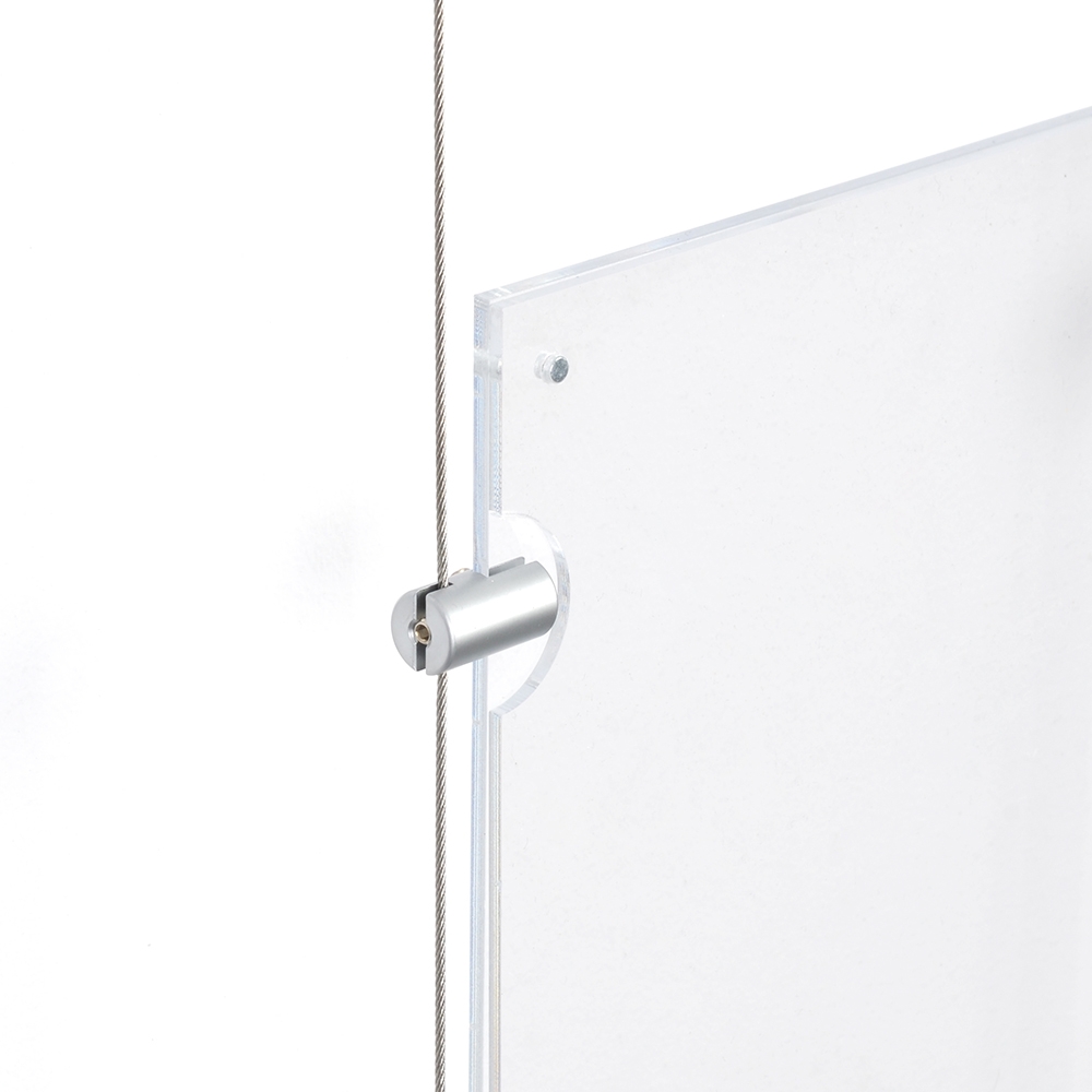 This Suspended Poster Displays A2 Graphics in Landscape
