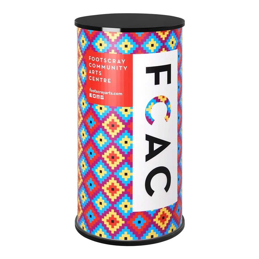 The Portable Counters are Quickly Assembled in Minutes!