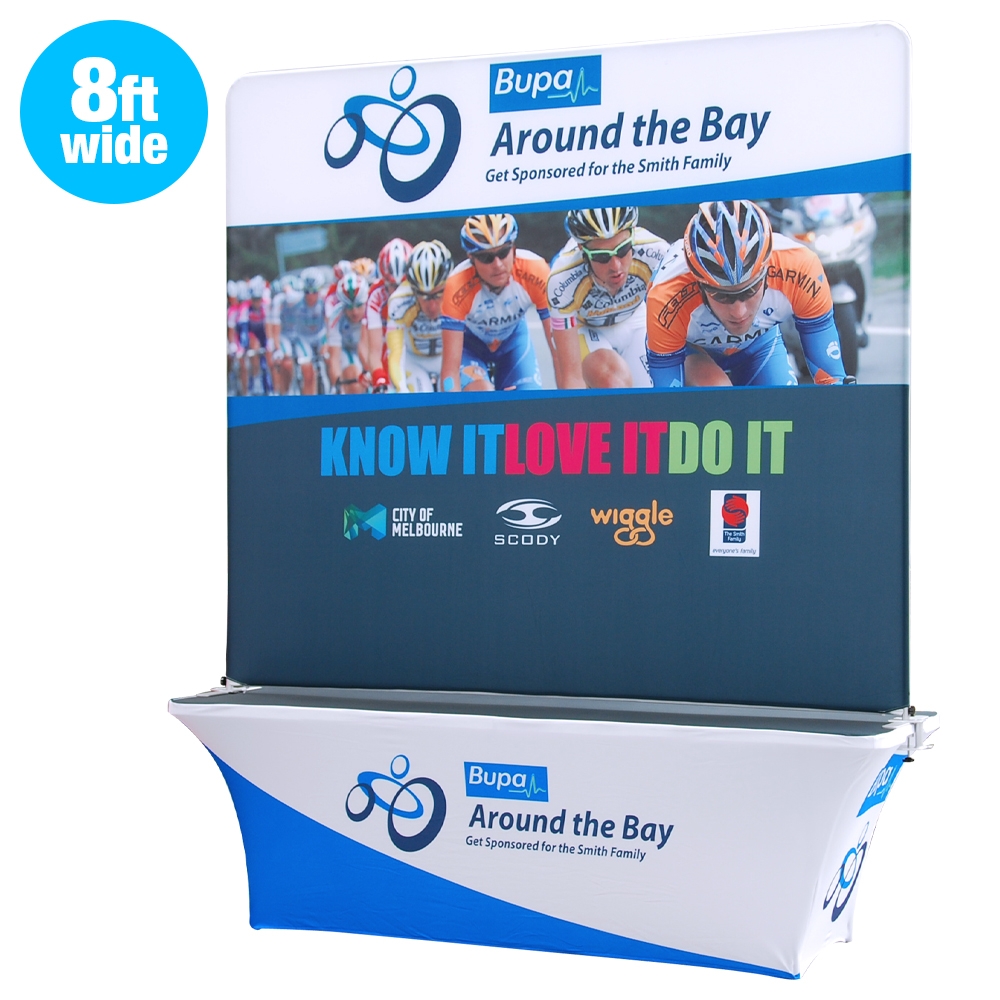 The Portable Pop Up Displays Include a Carrying Bag!