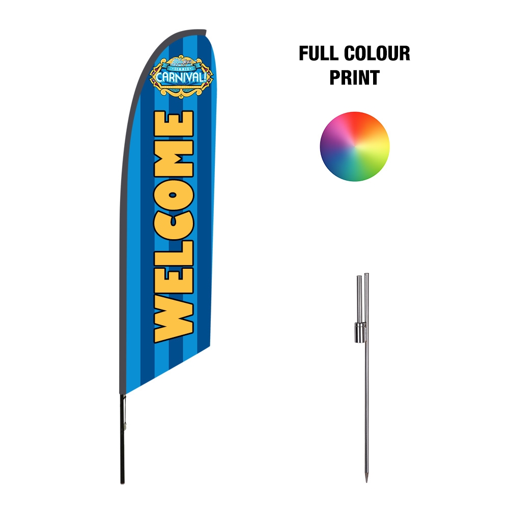 3.3m Bow Flag ¦ Slimline Warehouse