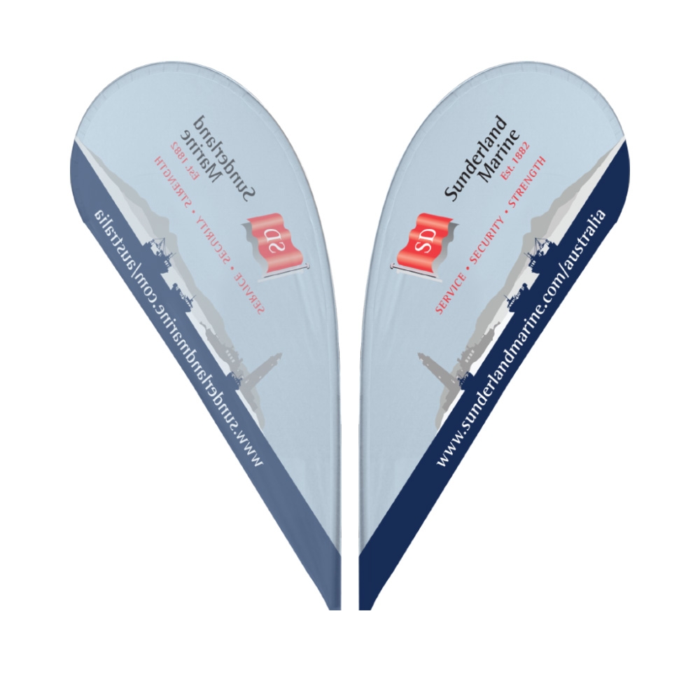 Tear Drop Banners ¦ Slimline Warehouse