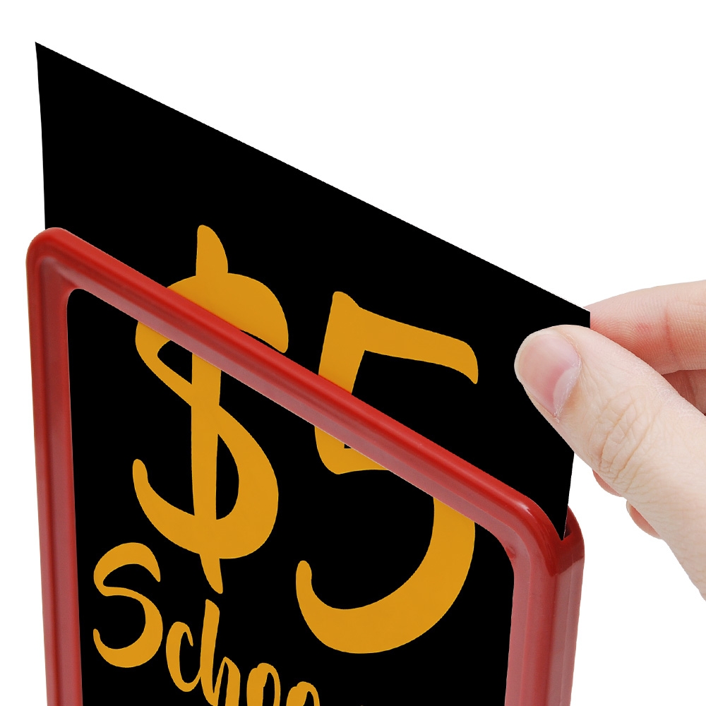 A5 POS Signage with Magnetic Base & Adjustable Angle