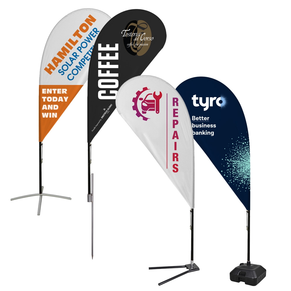 Custom Printed Flag for 2m Teardrop Banners – 2-Sided