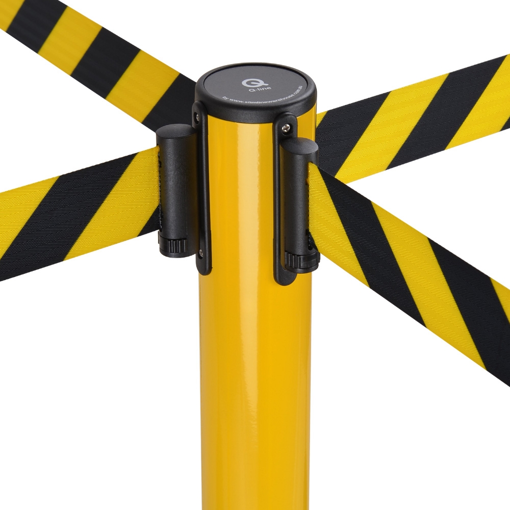 Retractable Safety Barrier ¦ Slimline Warehouse