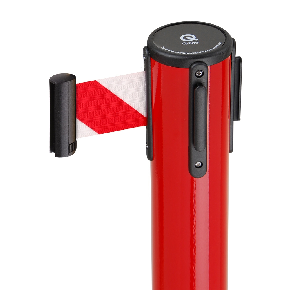 Retractable Tape Barriers ¦ Slimline Warehouse