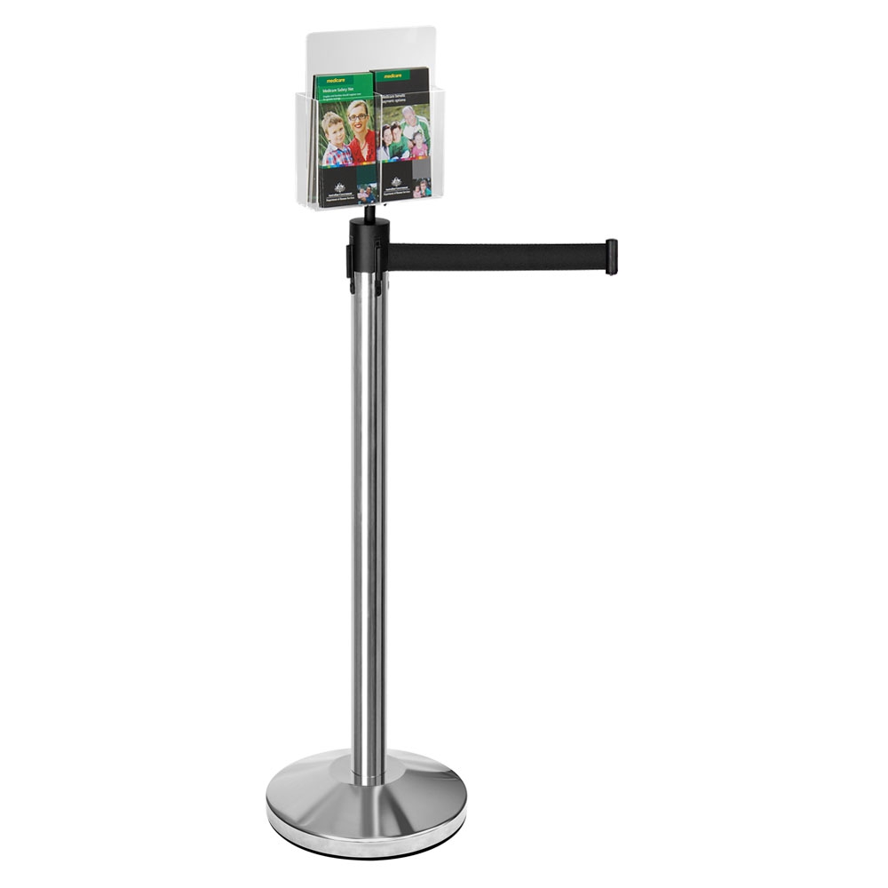 Retractable Belt Stanchion ¦ Slimline Warehouse