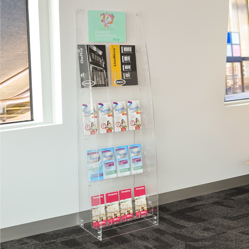 Plastic Leaflet Holders ¦ Slimline Warehouse