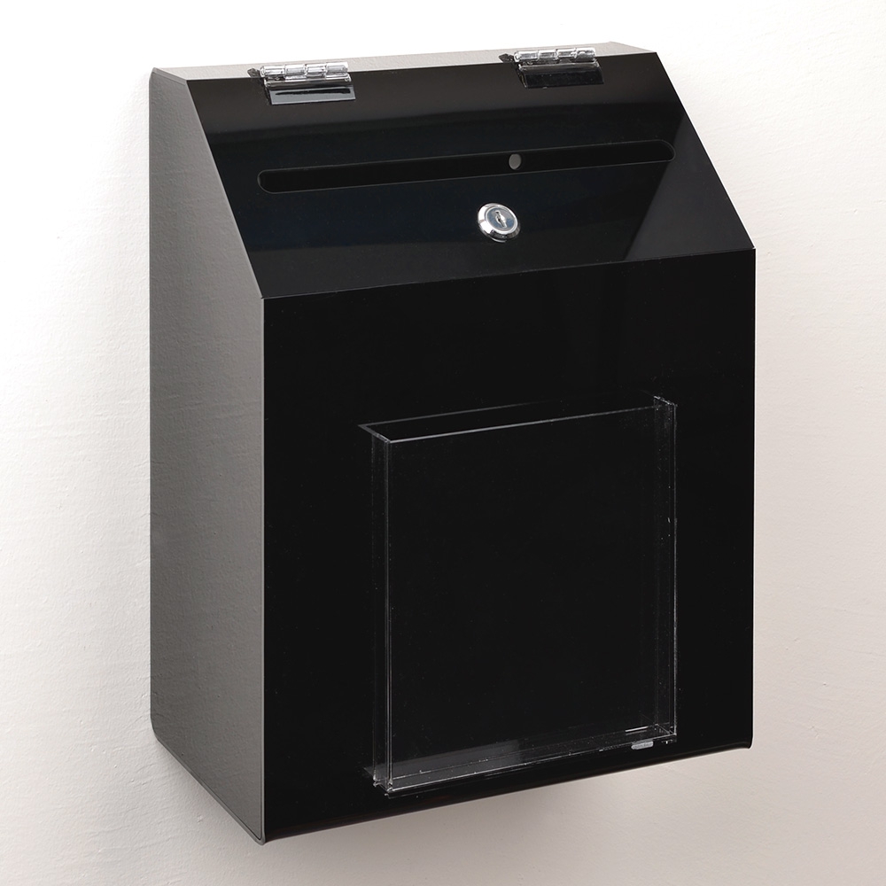 Wooden Ballot Box with Lock - Oak - Ships Today! ¦ Slimline Warehouse